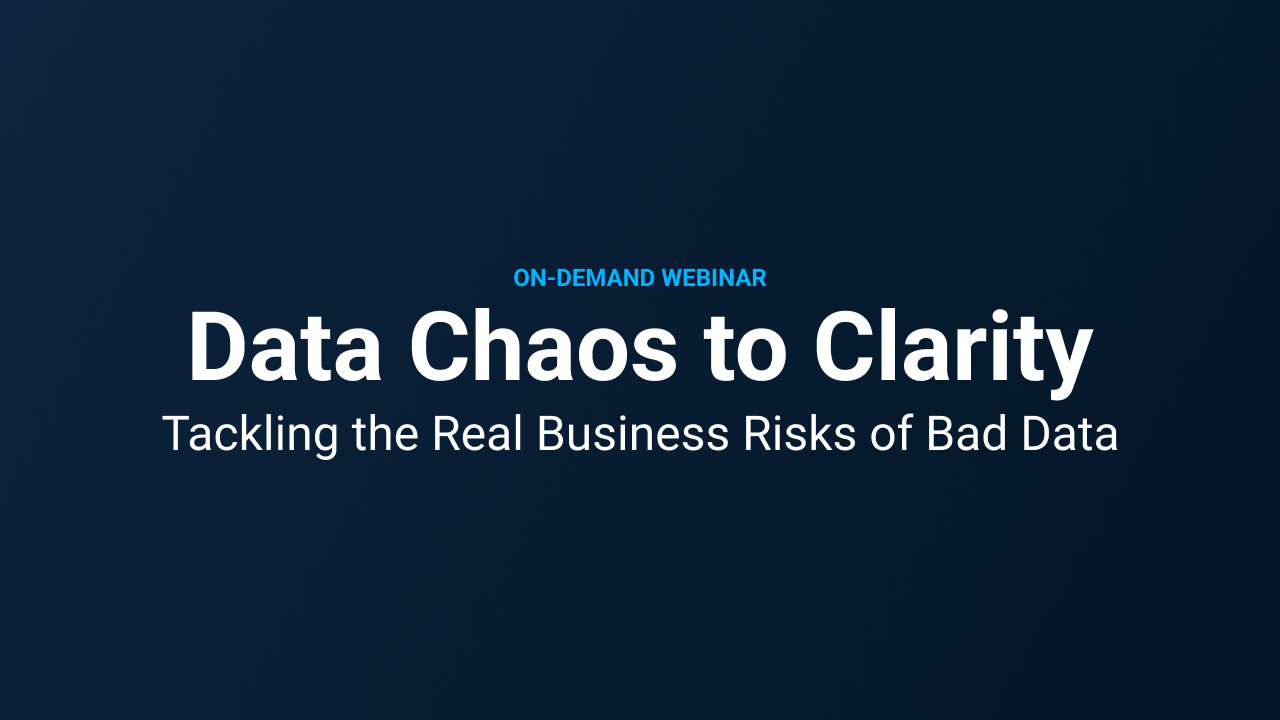 Webinar: Data Chaos to Clarity | Convertr